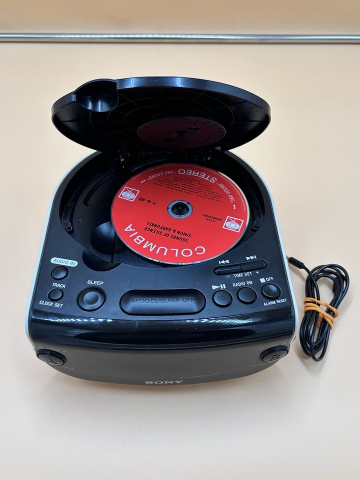 Sony Dream Machine Alarm Clock Radio AM/FM CD Dual ICF-CD815 - Tested ...