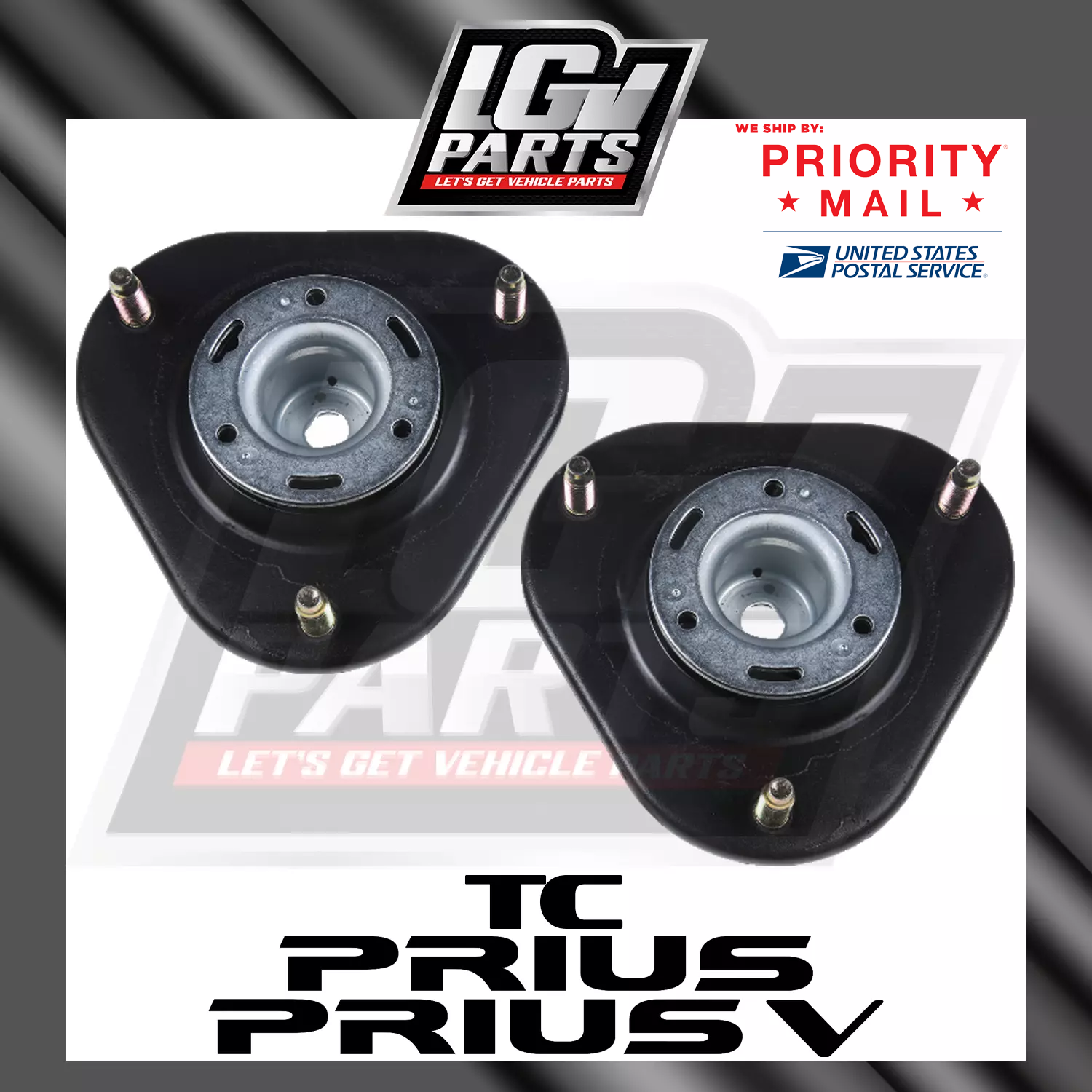 NEW FRONT STRUT MOUNT SET FOR 2011-2016 SCION TC 10-15 PRIUS 12-18 ...