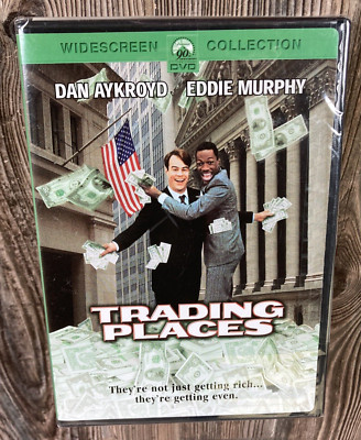 Trading Places DVD 1983 WS Dan Aykroyd Eddie Murphy Jamie Lee Curtis ...