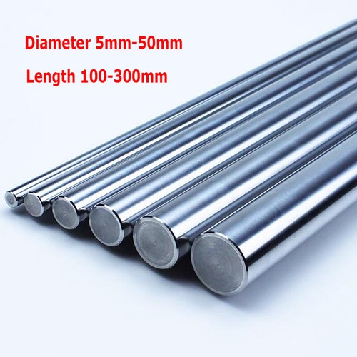 Cylinder Rail Linear Shaft Dia 5mm-50mm 45# Steel Harden Optical Axis ...