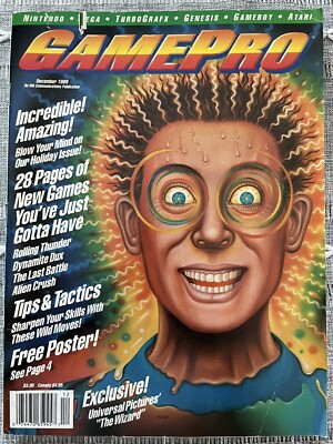 GamePro Magazine 5th Issue! - December 1989 - ALL INSERTS! - NES ...