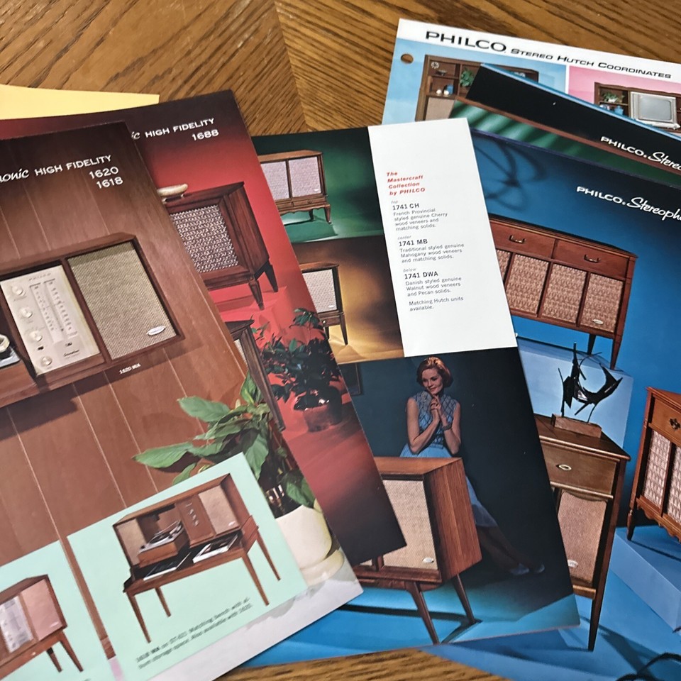 Philco Company 1964 Stereophonic High Fidelity Advertising Portfolio ...