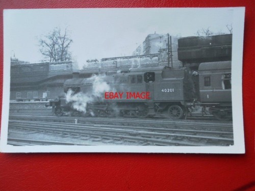 PHOTO LMS STANIER CLASS 3P 2-6-2T LOCO NO 40201 | eBay