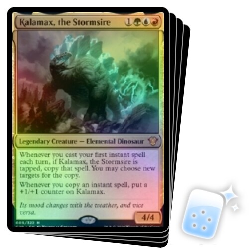 FOIL KALAMAX, THE STORMSIRE X4 Commander 2020 Magic MTG MINT CARD | eBay