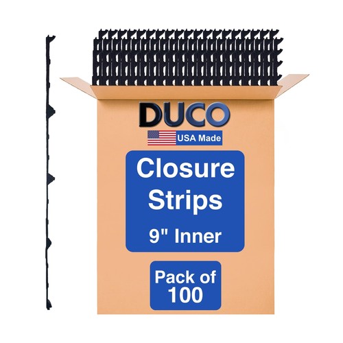 Duco 9in Classic Rib Profile Foam Closure Strips for Metal Roofing ...