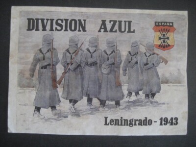 Poster Division Azul. 1943 Leningrado. Nº2 | eBay