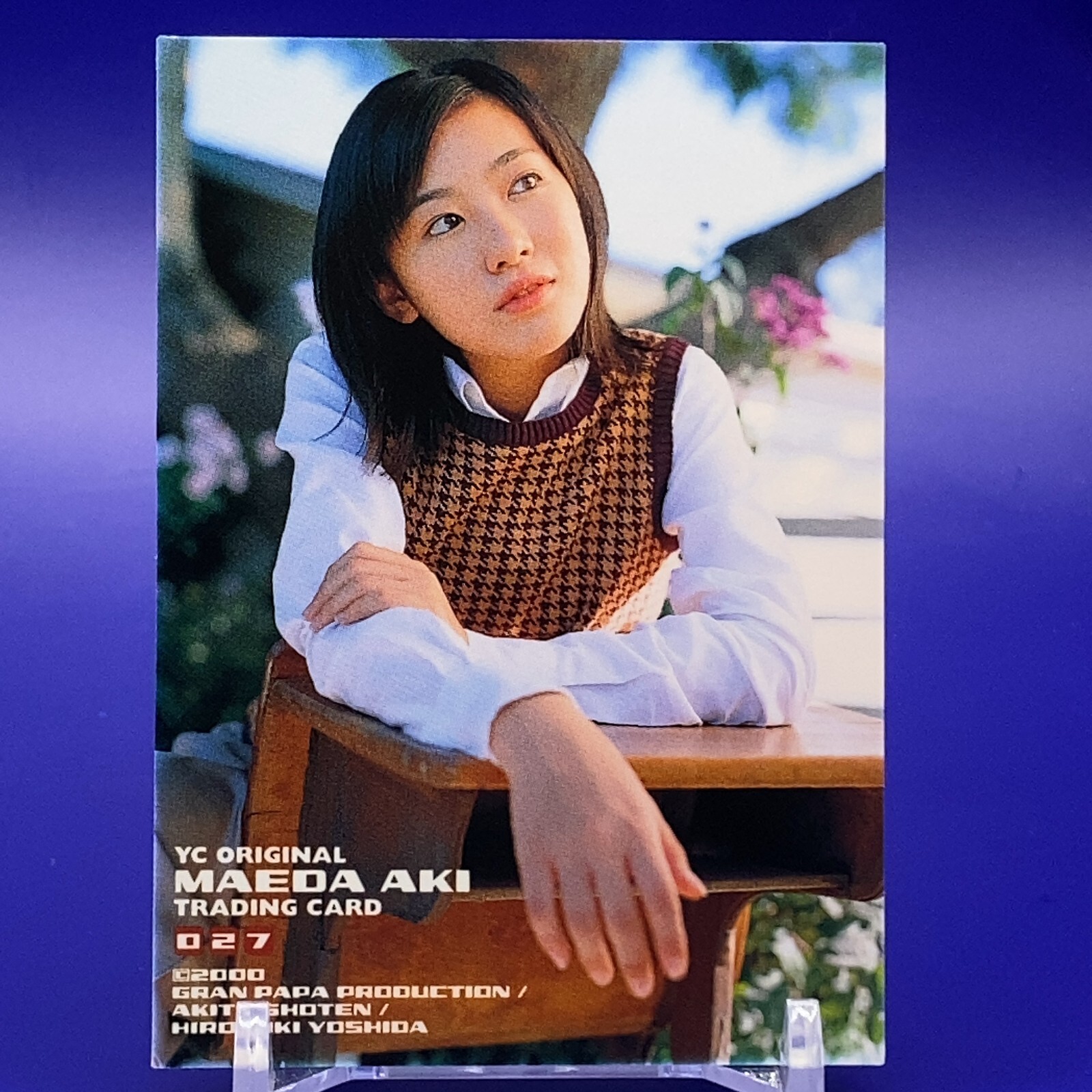 Aki Maeda Japanese Gravure Idol Trading Card No.027 Made In Japan F/S ...