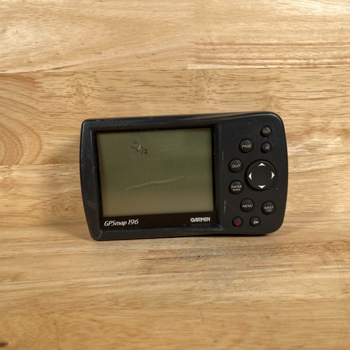 Garmin Gpsmap 196 12-Level Grayscale Display Aviation Portable GPS ...