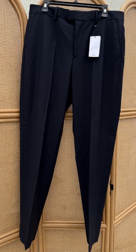 MNG Mango Regular Fit Black Dress Pants Trousers NWT Size 44 / US 34 | eBay