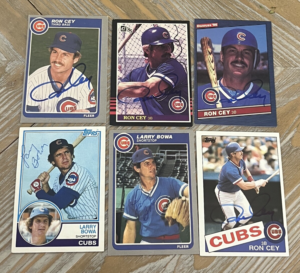 LOT OF (36) SIGNED AUTOGRAPHED CHICAGO CUBS BASEBALL CARDS W/ STARS! | eBay