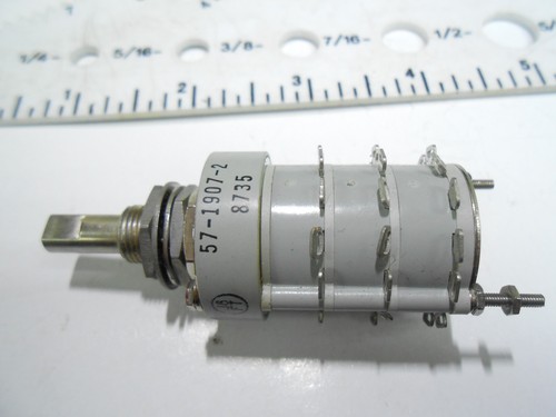 57-1907-2 JANCO ROTARY SWITCH 2 AMPS/115 VAC NEW OLD STOCK ALT PN ...