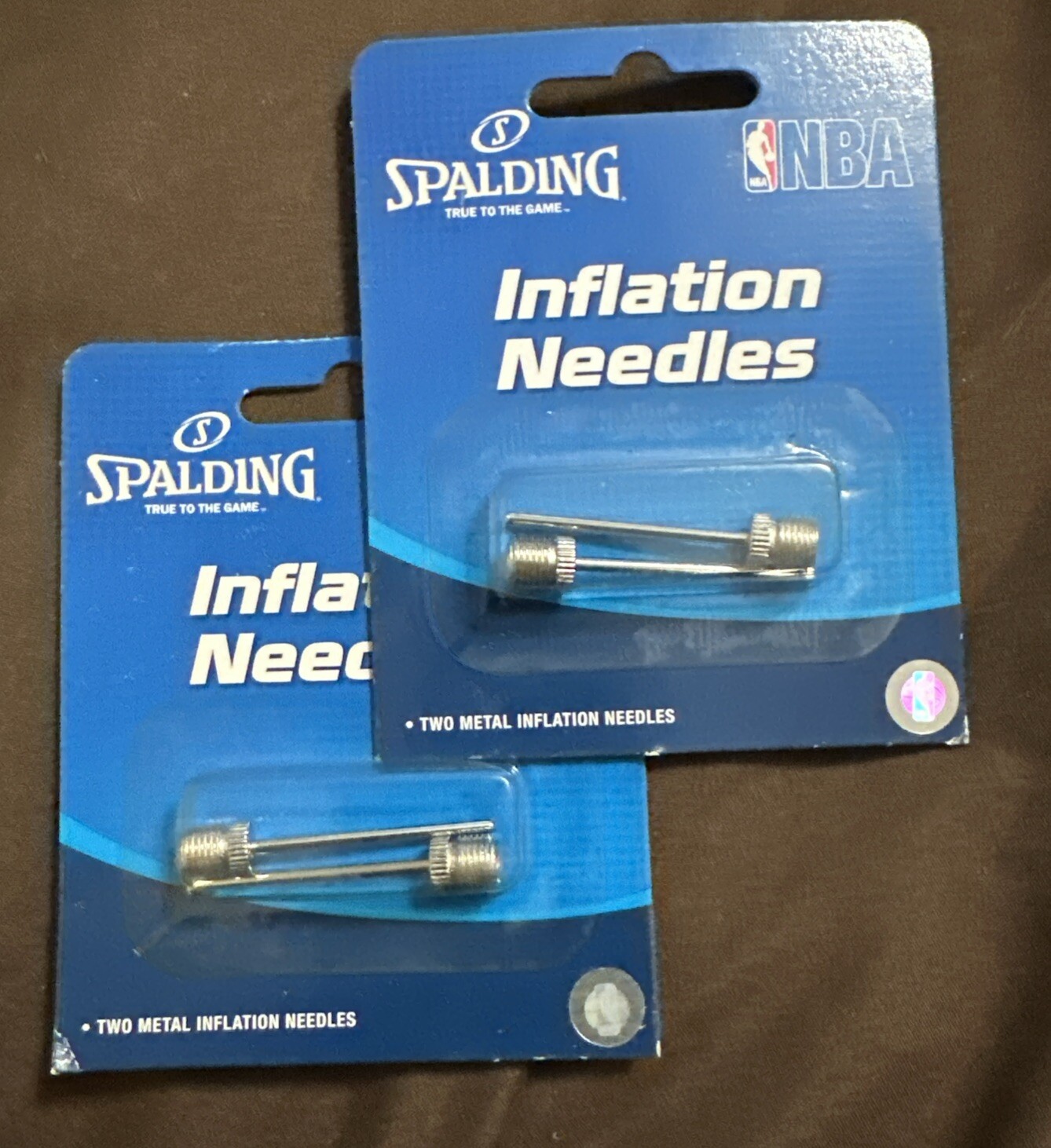 2 Packs Of Spalding Metal Inflation Needles Football Volleyball ...