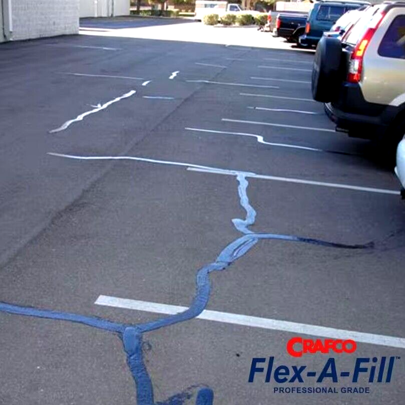 Crafco Flex-A-Fill Professional Grade Hot Applied Asphalt Crack Sealant ...