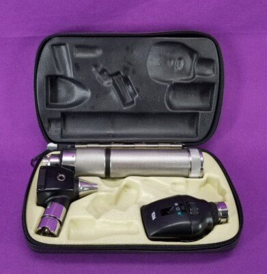 Welch Allyn 3.5v Student Set Otoscope Ophthalmoscope Plug-In Handle ...