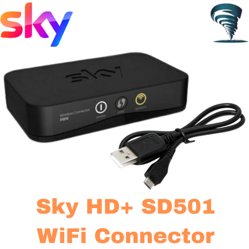 Sky SD501 WiFi Wireless Connector On Demand TV Anytime Sky HD Mini Box ...