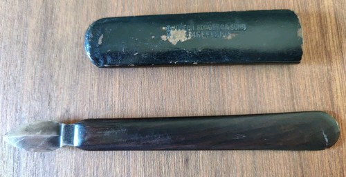 Vintage Joseph Rodgers & Sons DRAFTING INK Scraper KNIFE Sheffield ...