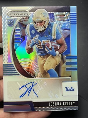 2020 Panini Prizm Draft Picks Joshua Kelley #230 Silver Prizm UCLA LA ...