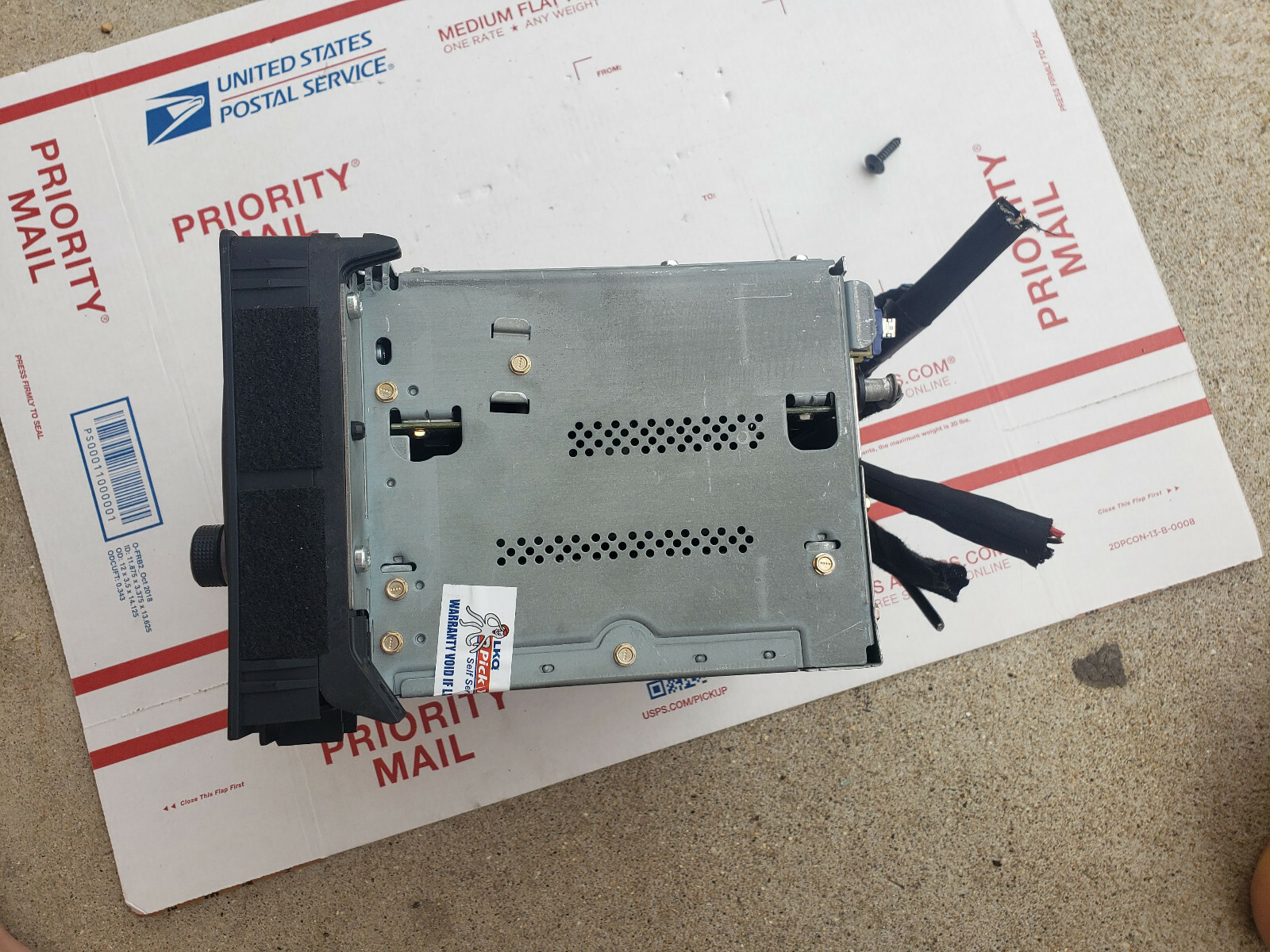 07 08 SAAB 9-3 Navigation GPS System Radio CD Player LCD Display Screen ...