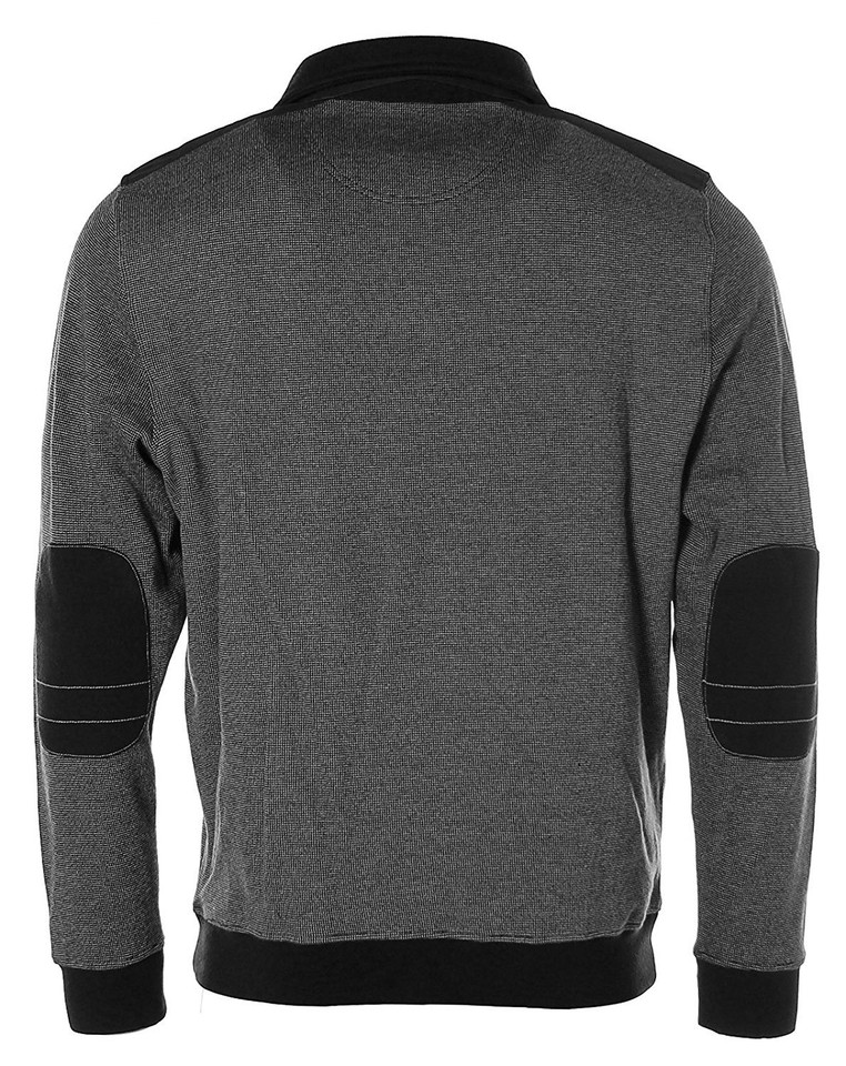 Kitaro Herren Sweatshirt Sweater Polokragen -Porto Cervo- Black M Y2079 ...