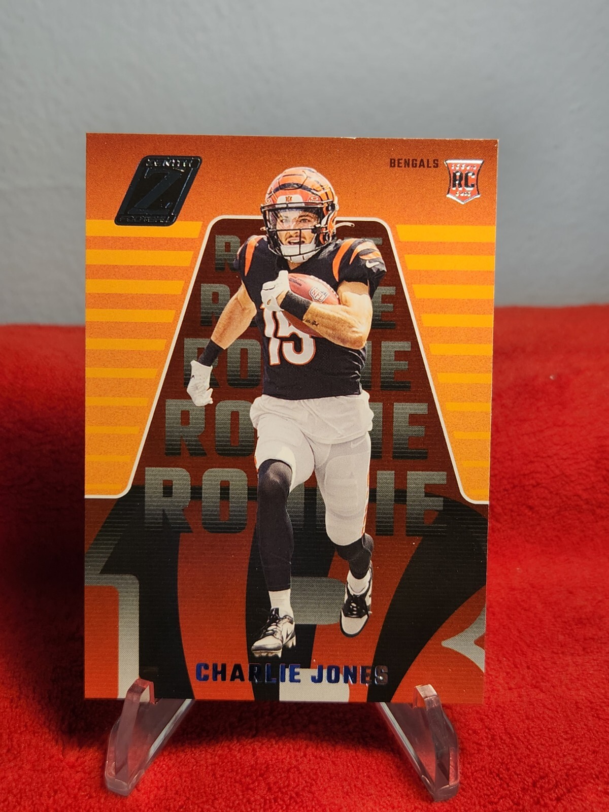 2023 Panini Zenith - Rookie #119 Charlie Jones (RC) Cincinnati Bengals ...