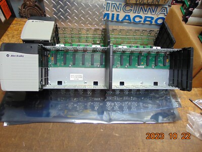 1756-A13 ALLEN BRADLEY CONTROLLOGIX 13 SLOT CHASSIS WITH 1756-PA72 SER ...