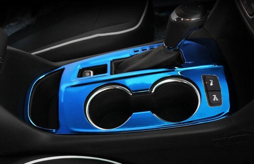 For Chevrolet Equinox 2018-2021 Blue Steel Middle Console Gear Shift ...