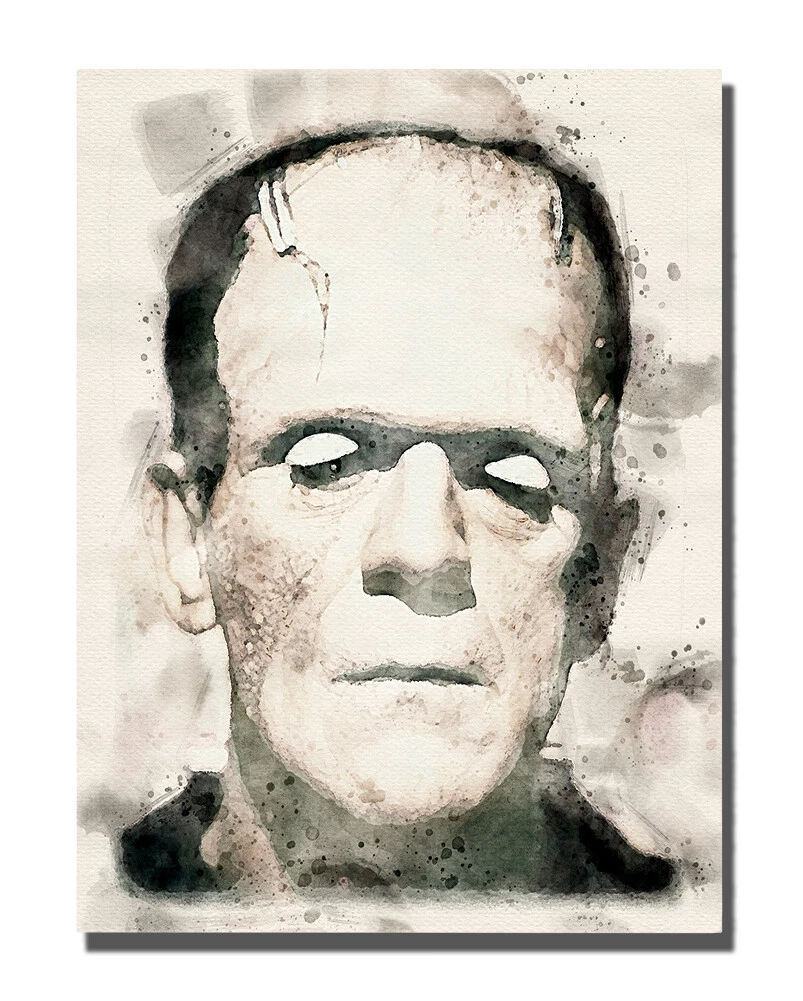 Frankenstein Drawing Color