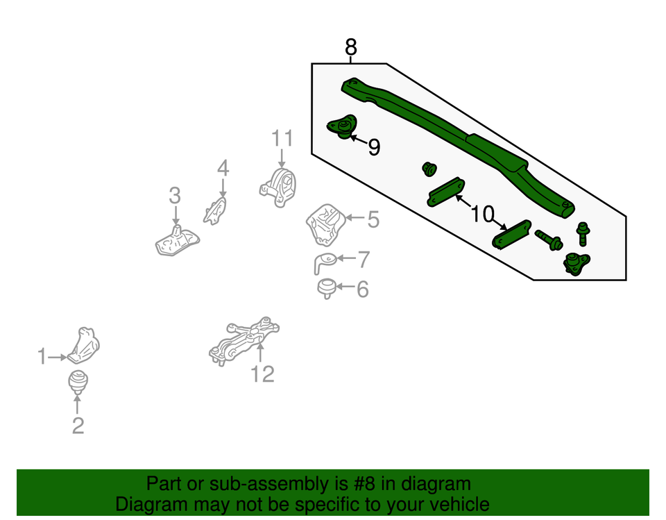 Genuine Volvo Torque Rod 30671349 | eBay