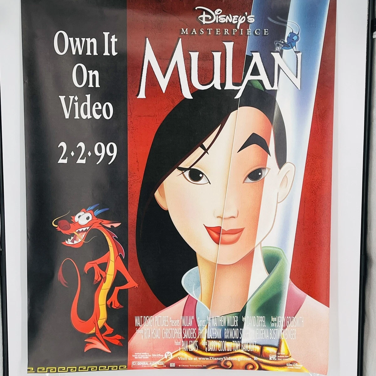 Disney Mulan Movie Posters
