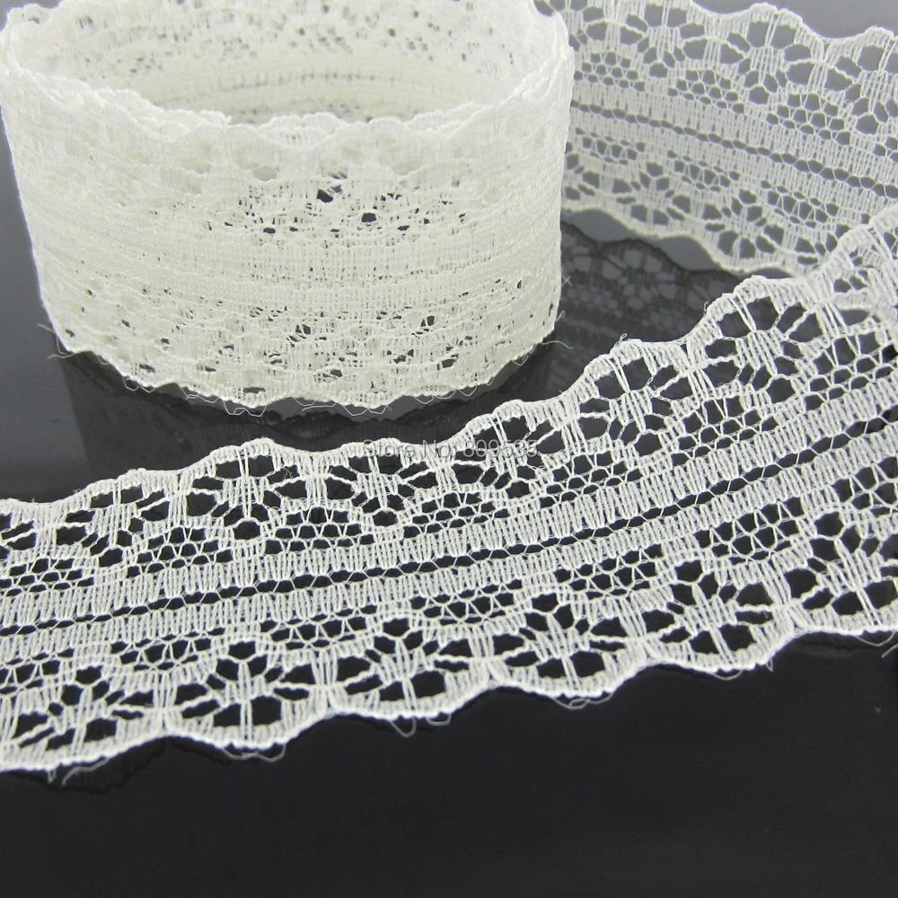 Cream Lace Ribbon