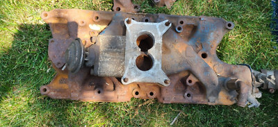 SB Ford Cast Iron 2 Barrel Intake - D3CE-9425-AA | eBay