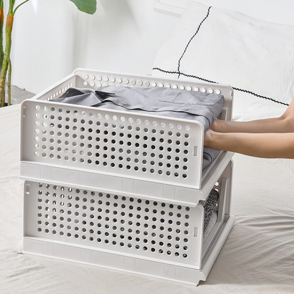 Folding Wardrobe Drawer Units Organizer Clothes Closet Stackable ...