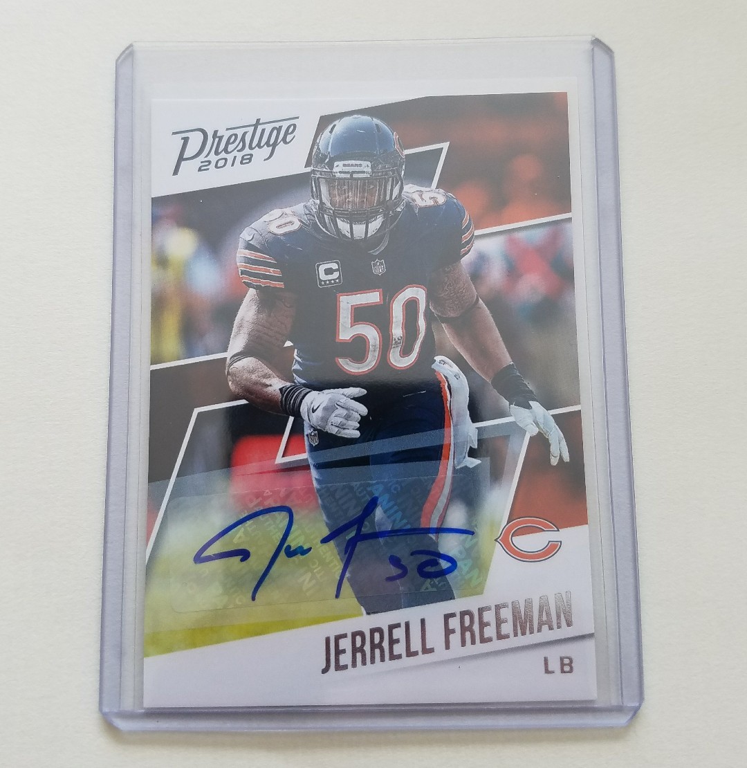 Jerrell Freeman 2018 Panini Prestige Autograph Chicago Bears | eBay