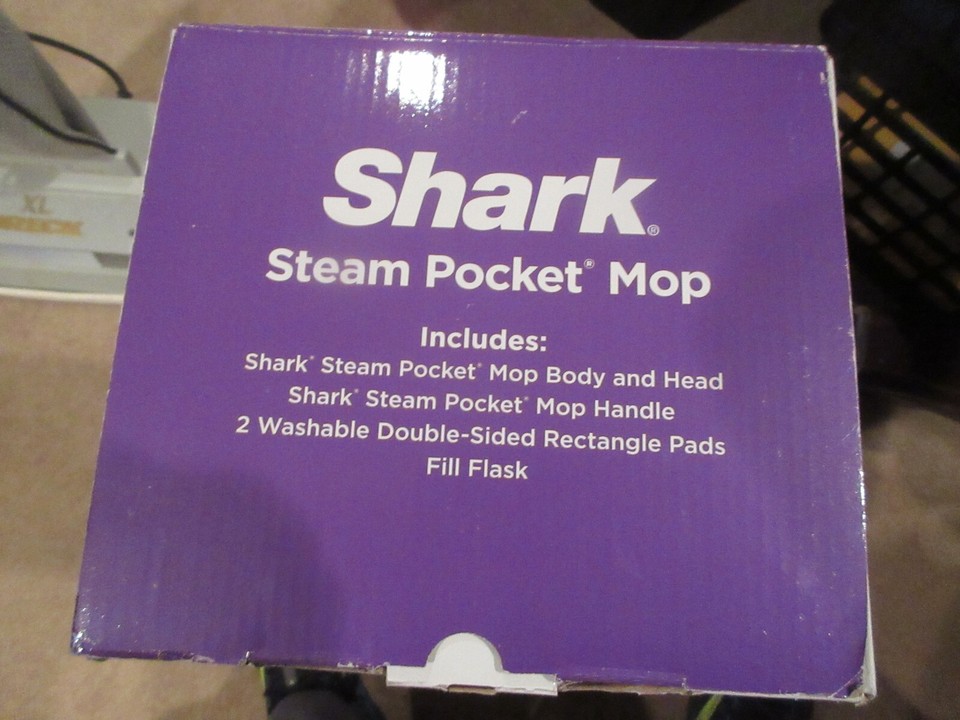 Shark S3501 Steam Pocket Mop Hard Floor Cleaner Lightweight Home Deep ...