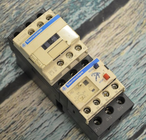 Schneider Electric Telemecanique LC1D09BL LRD-05 Contactor 3 Pole 24v ...