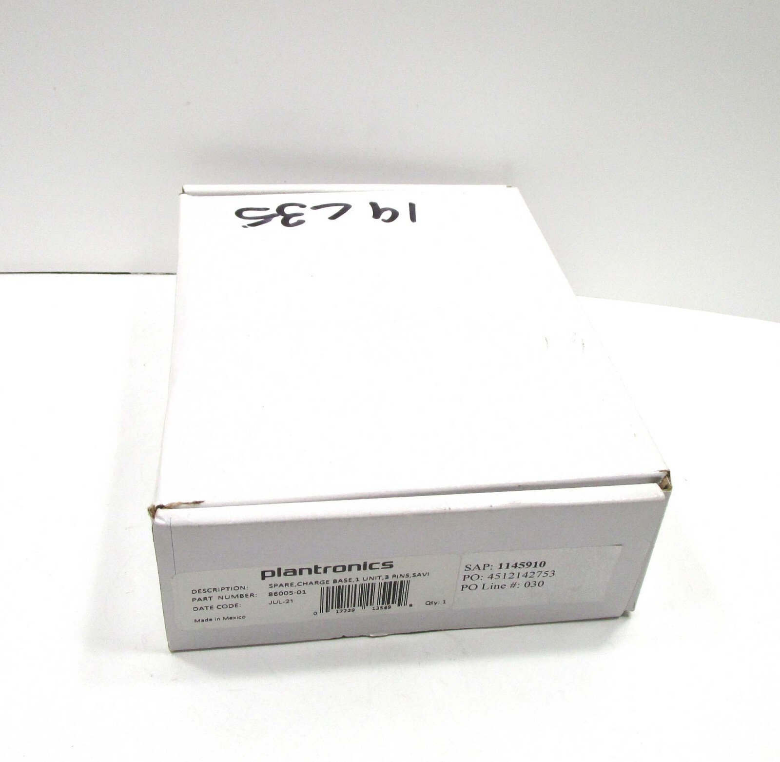 PLANTRONICS 86005-01 Charge Base For Savi W700, W8200 & CS500 Series ...