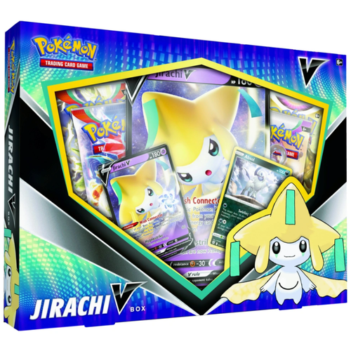 Pokemon Jirachi V Box Trading Card Game TCG ENGLISH SWSH299 PROMO - UK ...