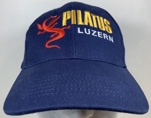 Pilatus Aircraft Switzerland Luzern Cap Globus Hat Pi… - Gem