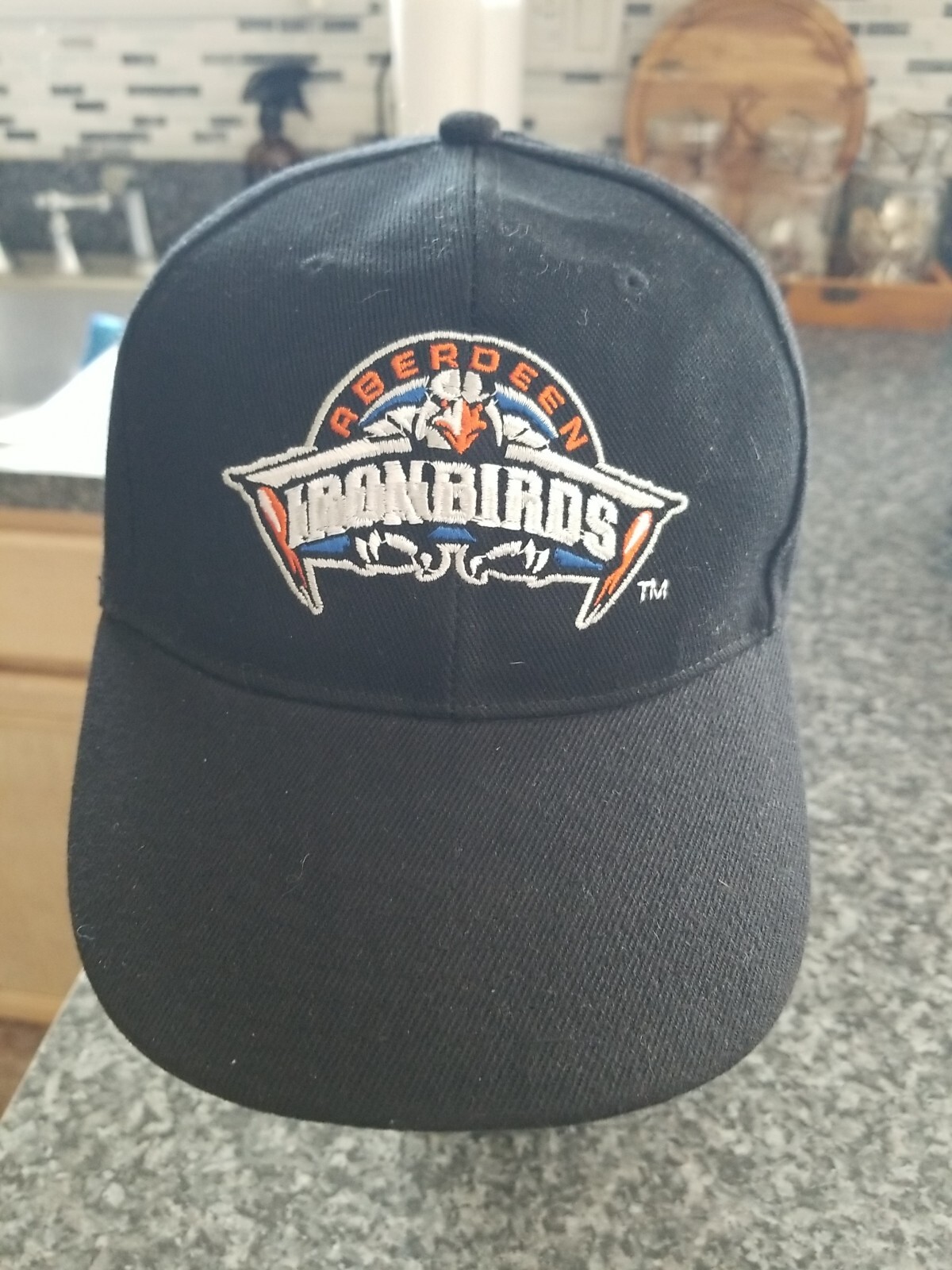Aberdeen Ironbirds Adult NWOT Cap Hat Black MiLB Adult Adj Baltimore ...