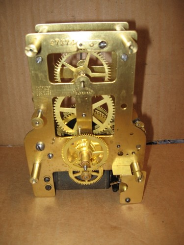 Self Winding Clock Western Union R.R. Clock 120 Beat Movement Cleaned ...