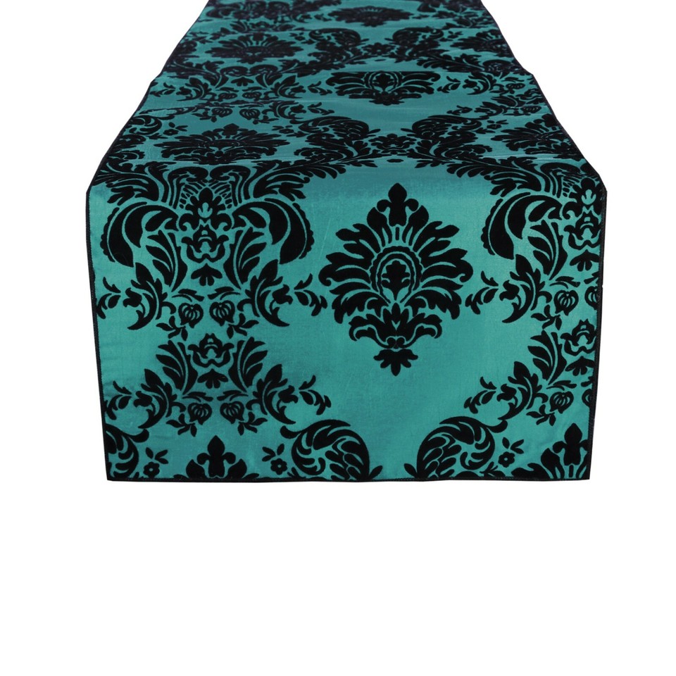 Damask Table Runner Gothic Elegant Birthday Wedding Event Venue Table ...