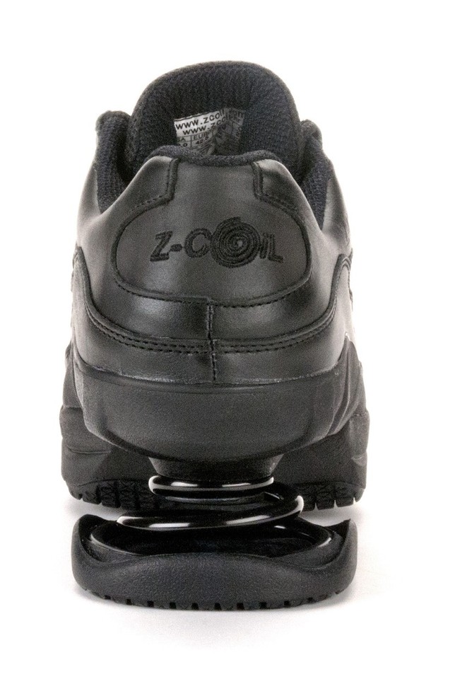 Z-Coil Freedom MEN'S BLACK LEATHER & MESH WALK, RUN, WORK SHOE SIZE 10 ...