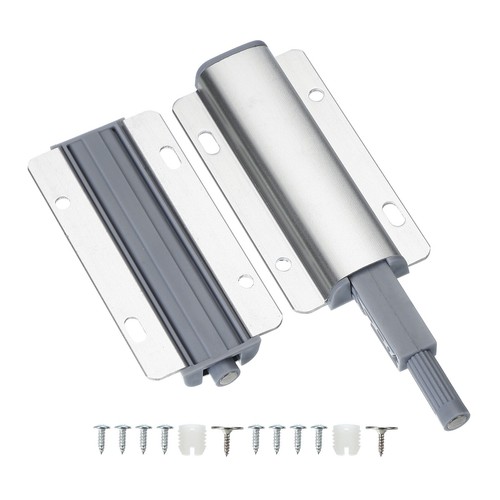 2Pcs Magnetic Push Latches, Zinc Alloy Open Door Push Release Latch ...