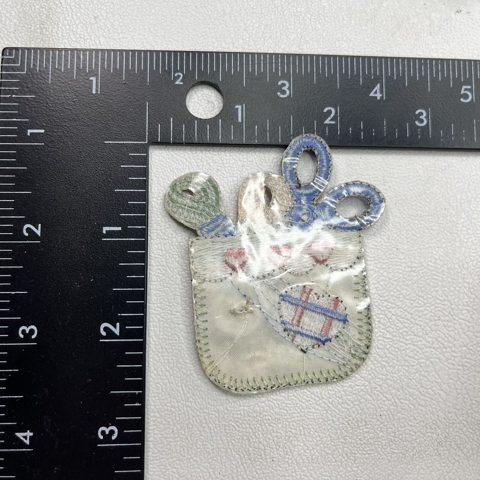 As-Is (Had Button That Is Missing) SCISSORS Patch P014 | eBay