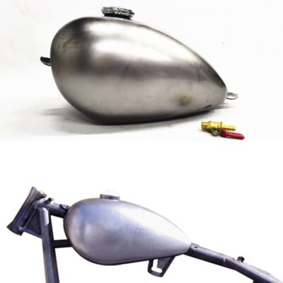 Für Alle Harley modell 12cm 6L Tiefe Taille Motorrad Kraftstofftanks ...