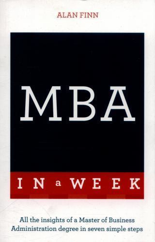 MBA in a Week by Finn, Alan 9781473608238| eBay