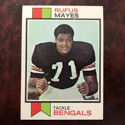 1973 Topps Set RUFUS MAYES ROOKIE #268 CINCINNATI BENGALS - NR-MINT ...