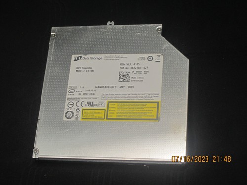 Hitachi HL Super Multi DVD Rewriter (Model GT10N) Laptop Disc Drive | eBay
