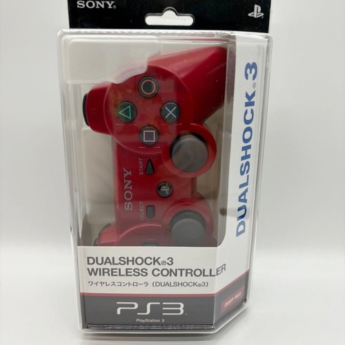 NEW sealed PS3 Controller DUAL SHOCK 3 Deep Red Playstation 3 | eBay