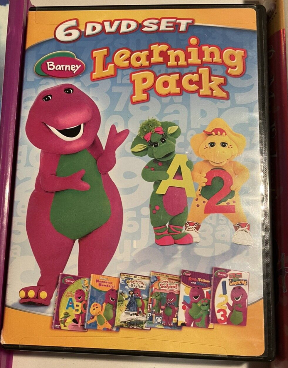 BARNEY DVD LOT Learning Kids Toddler 1990's | Grelly USA